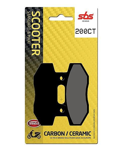 Motorcycle Brake pads SBS 200CT FA86 MAXI SCOOTER 125-249CCM SBS200CT ...